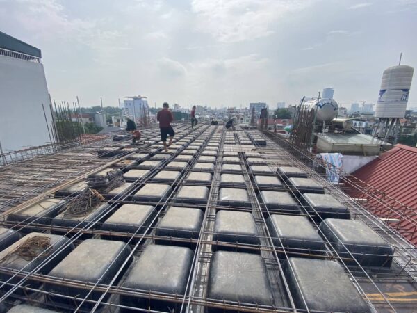 Tìm hiểu cấu tạo và kích thước sàn ô cờ vượt nhịp